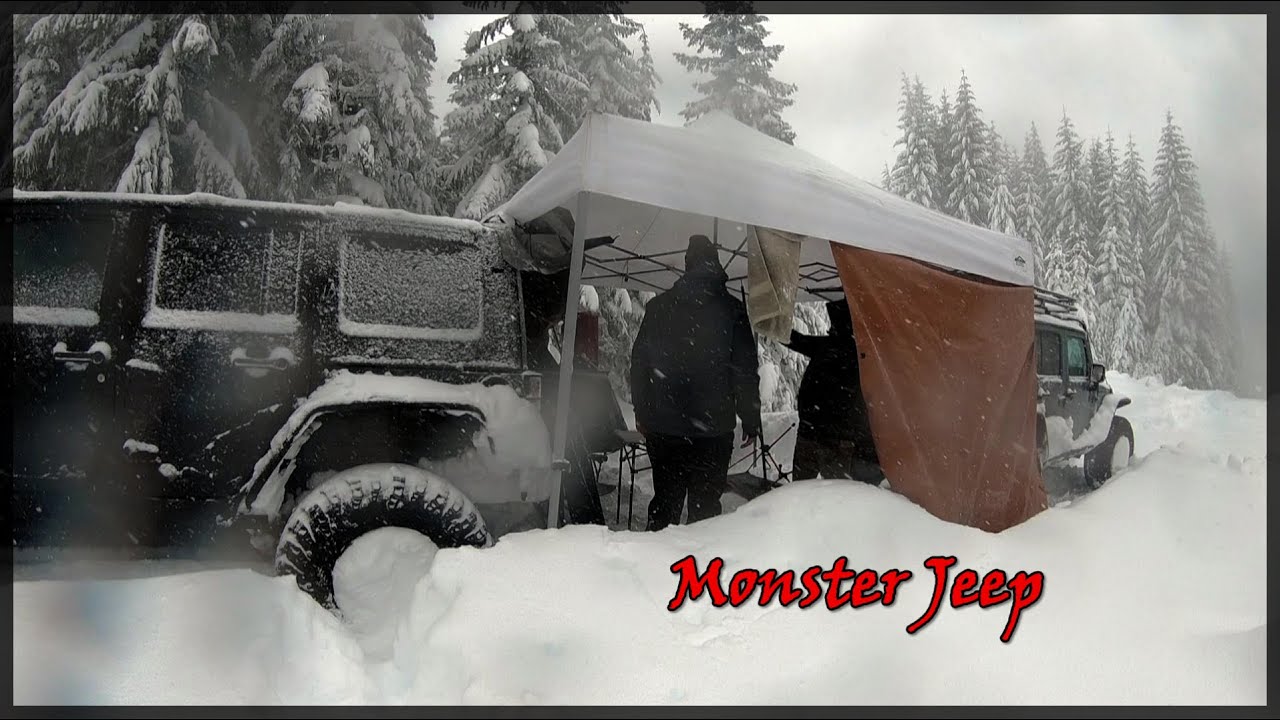 Snow Storm on Graham Pass - YouTube