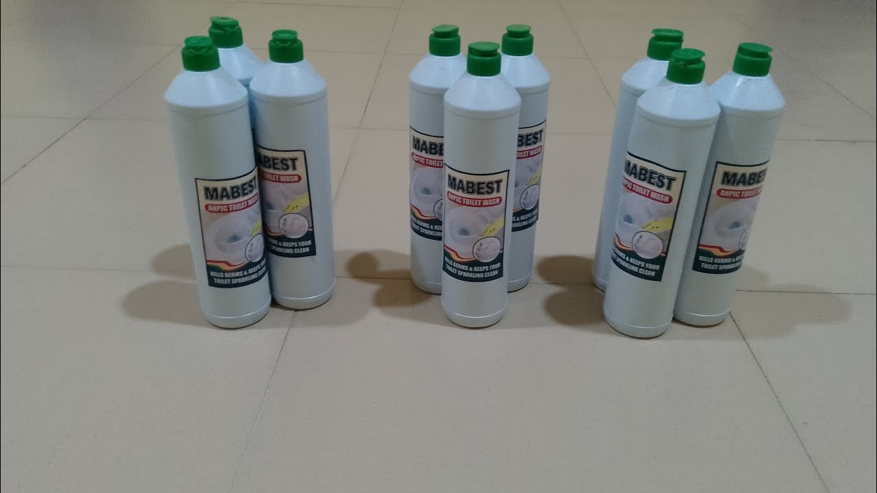 HOW TO MAKE HARPIC TOILET WASH WITH ONLY 3 ACTIVE INGREDIENTS # ...