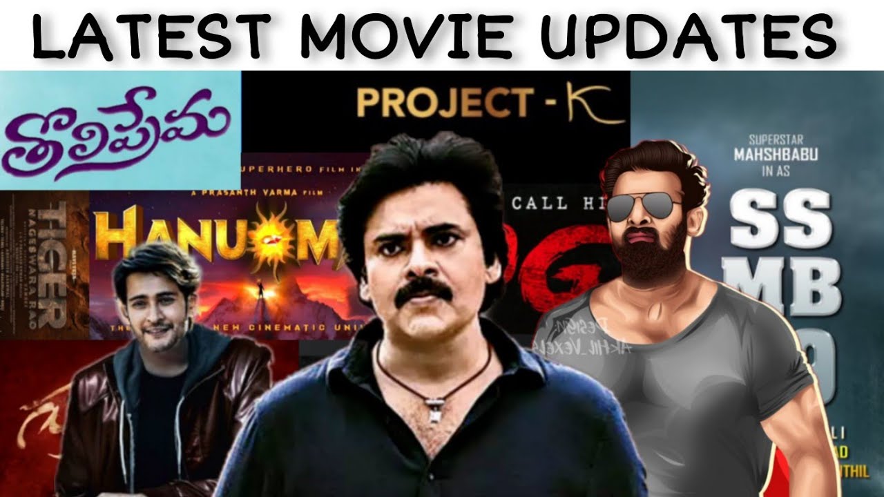 Latest movie updates 2023 | SALAR | OG | PROJECT K | SSMB 29 | GUNTUR ...