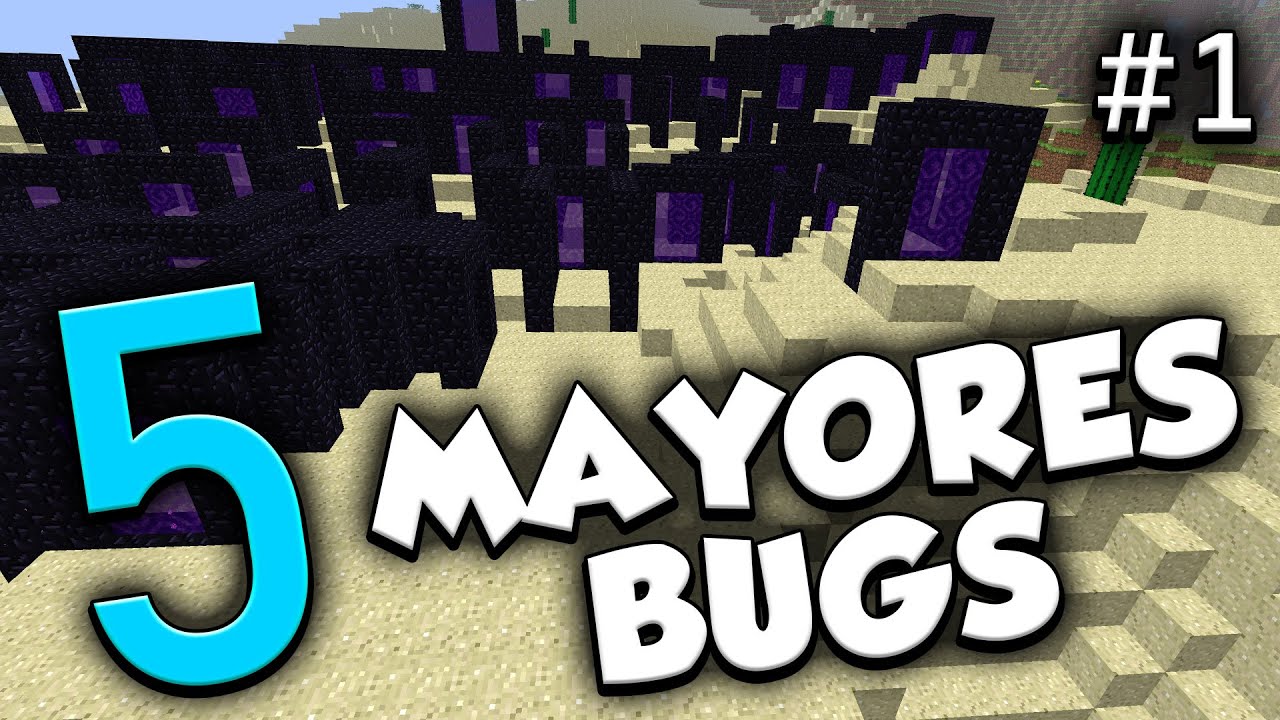 LOS 5 MAYORES BUGS DE LA HISTORIA DE MINECRAFT | PARTE #1 | SSAMU - YouTube