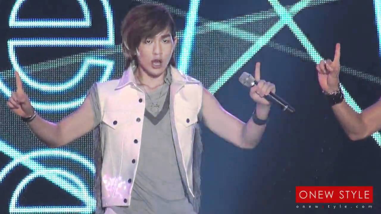 100812 음중 shinee ONEW ver. Lucifer (2cam) - YouTube