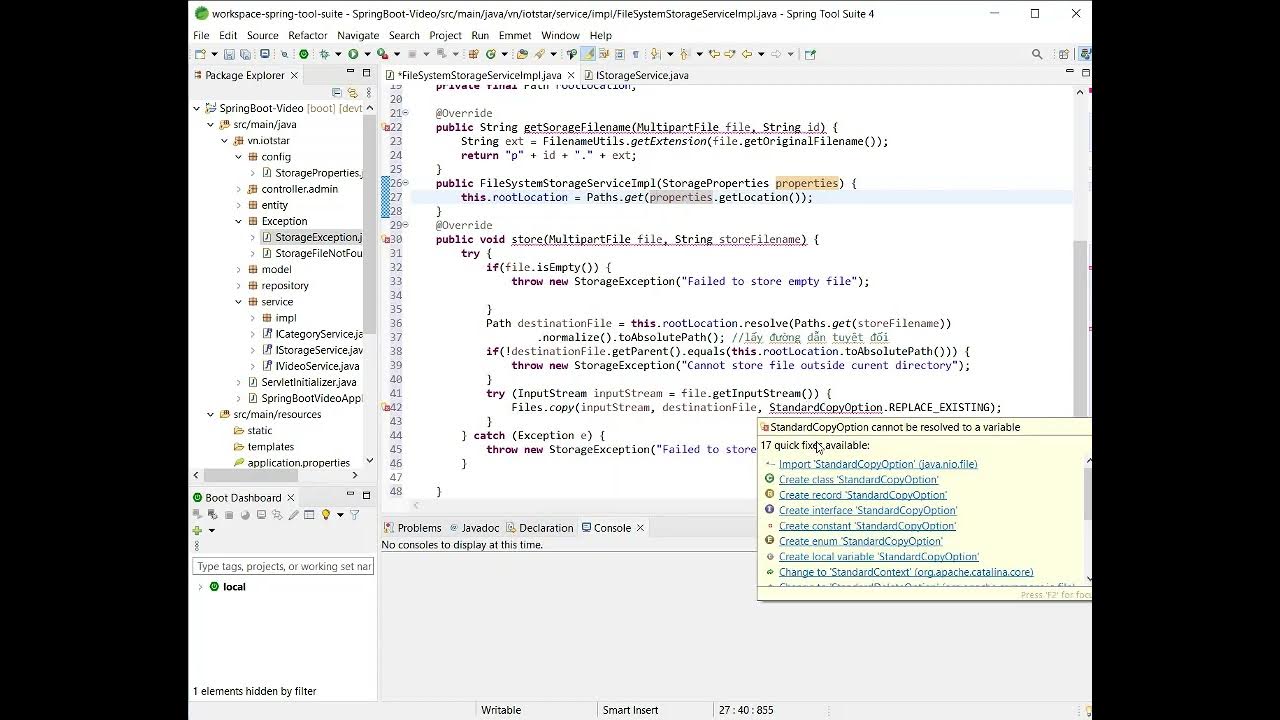 Hướng dẫn Spring Boot - Phần 7 Upload File - YouTube