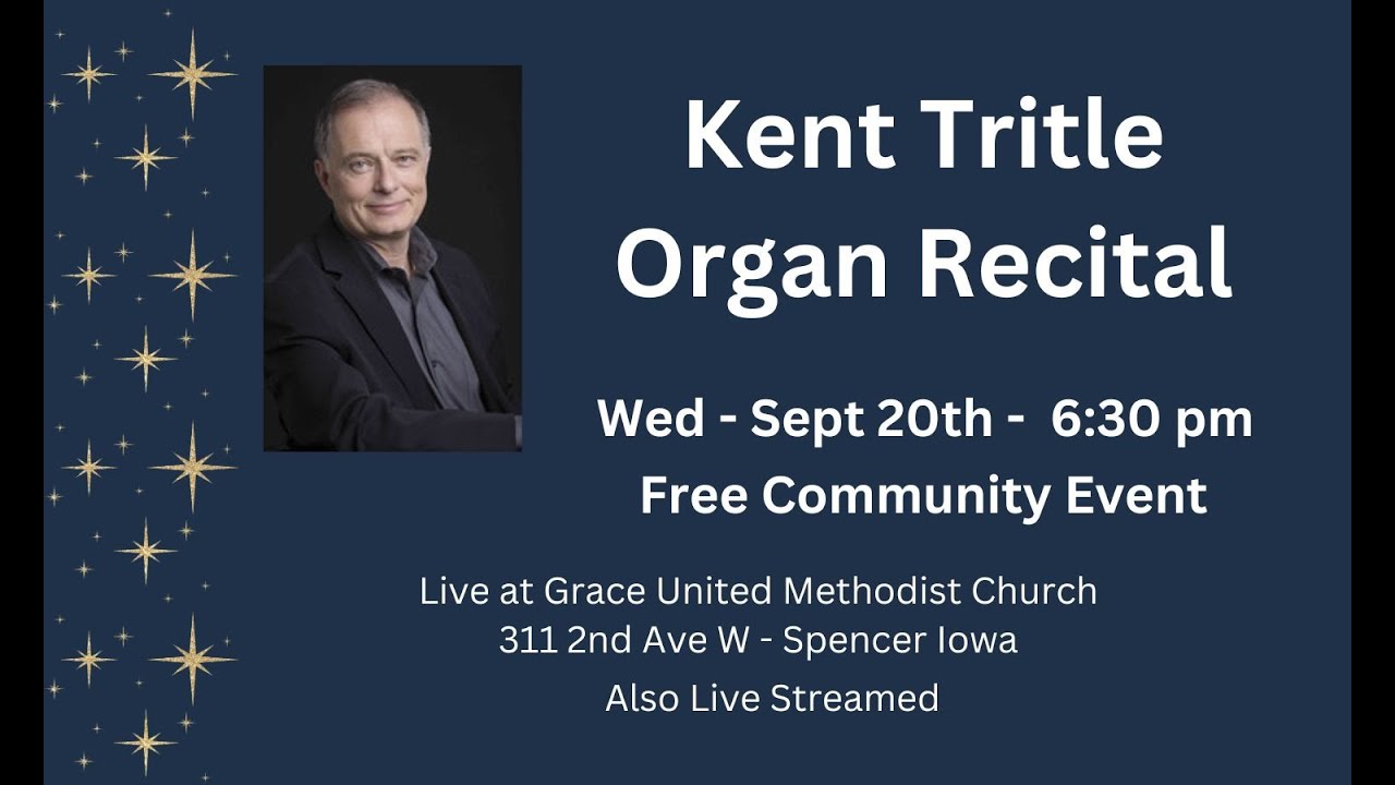 Kent Tritle Organ Recital - September 20, 2023 - YouTube
