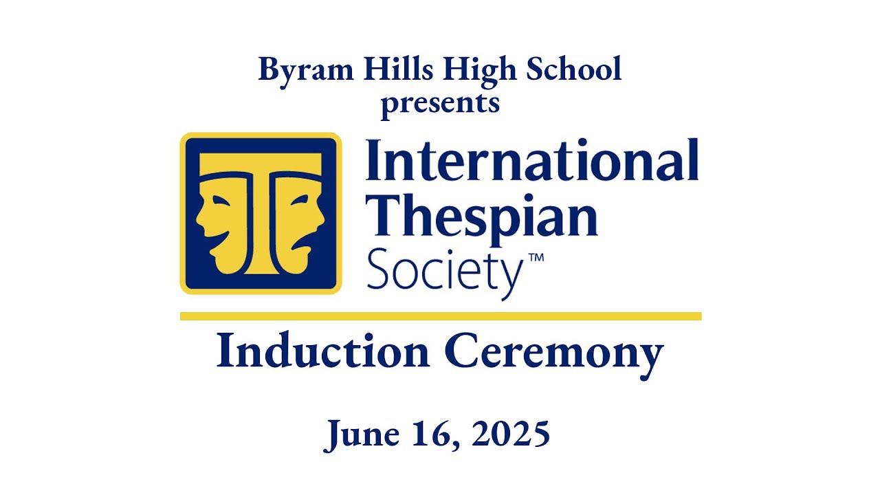 International Thespian Society Induction Ceremony - June 16, 2025 - YouTube