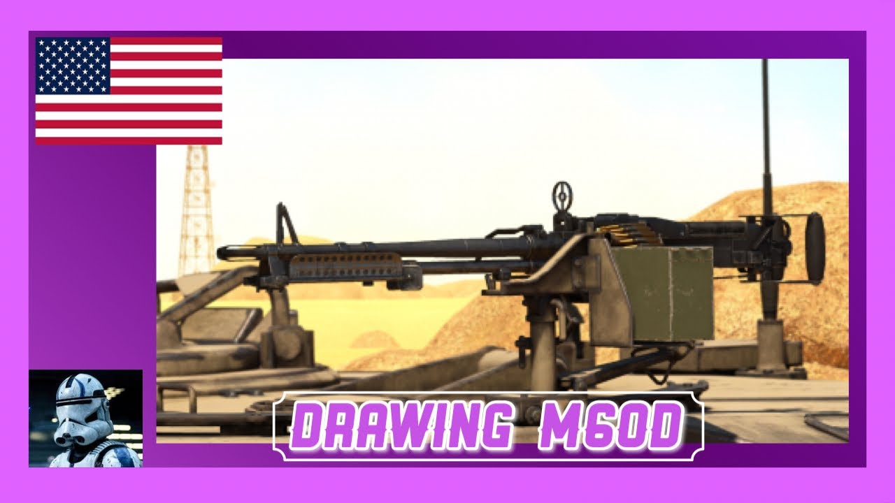 Drawing M60 D - YouTube