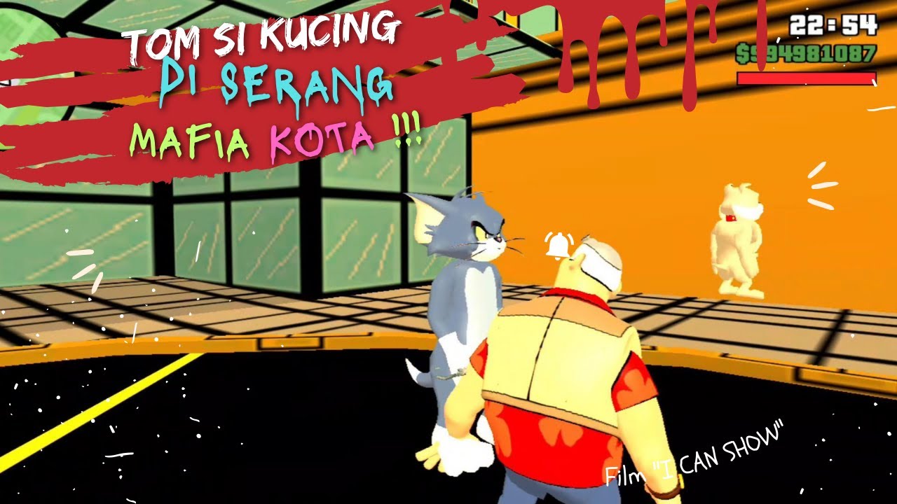TOM SI KUCING DI SERANG MAFIA KOTA I GTA SA I CARTOON I TOM AND JERRY ...