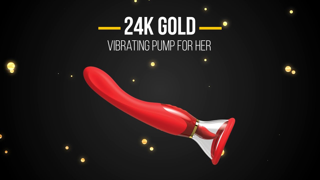 Luxury 24K Gold Vibrating Pump - YouTube