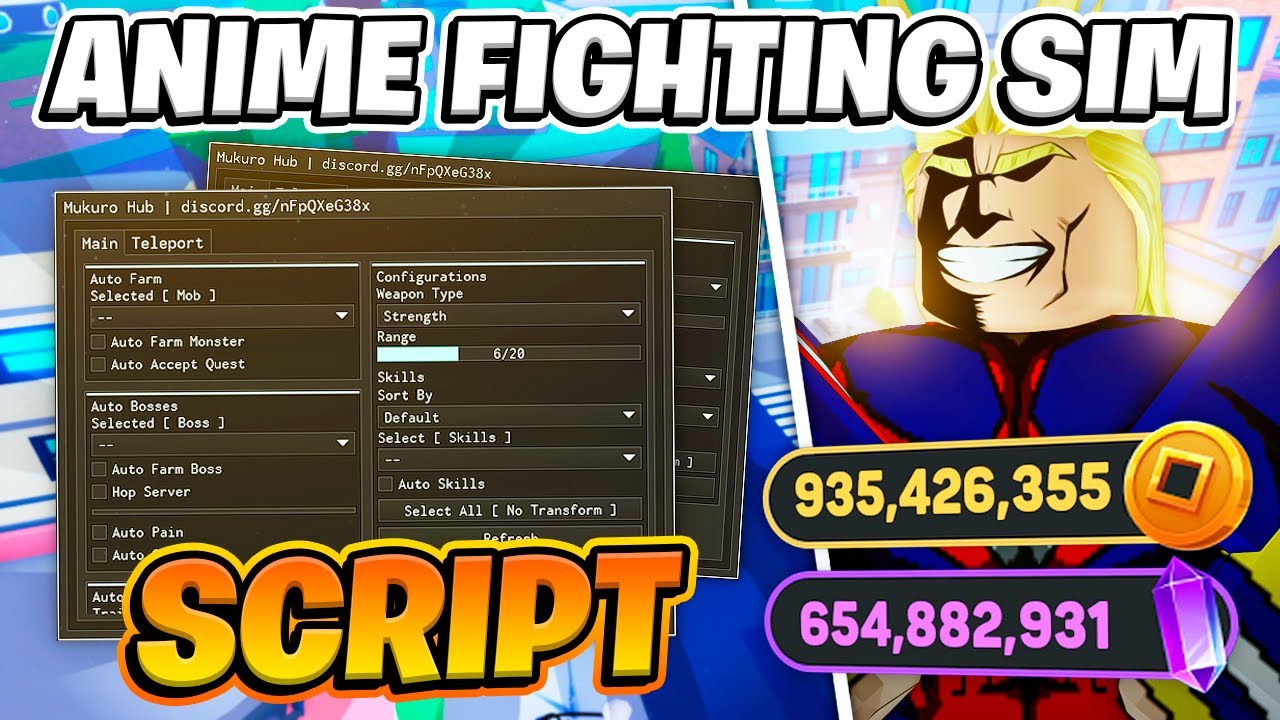 [CELL/PC] Anime Fighting Simulator X SCRIPT HACK - AUTO FARM + AUTO ...