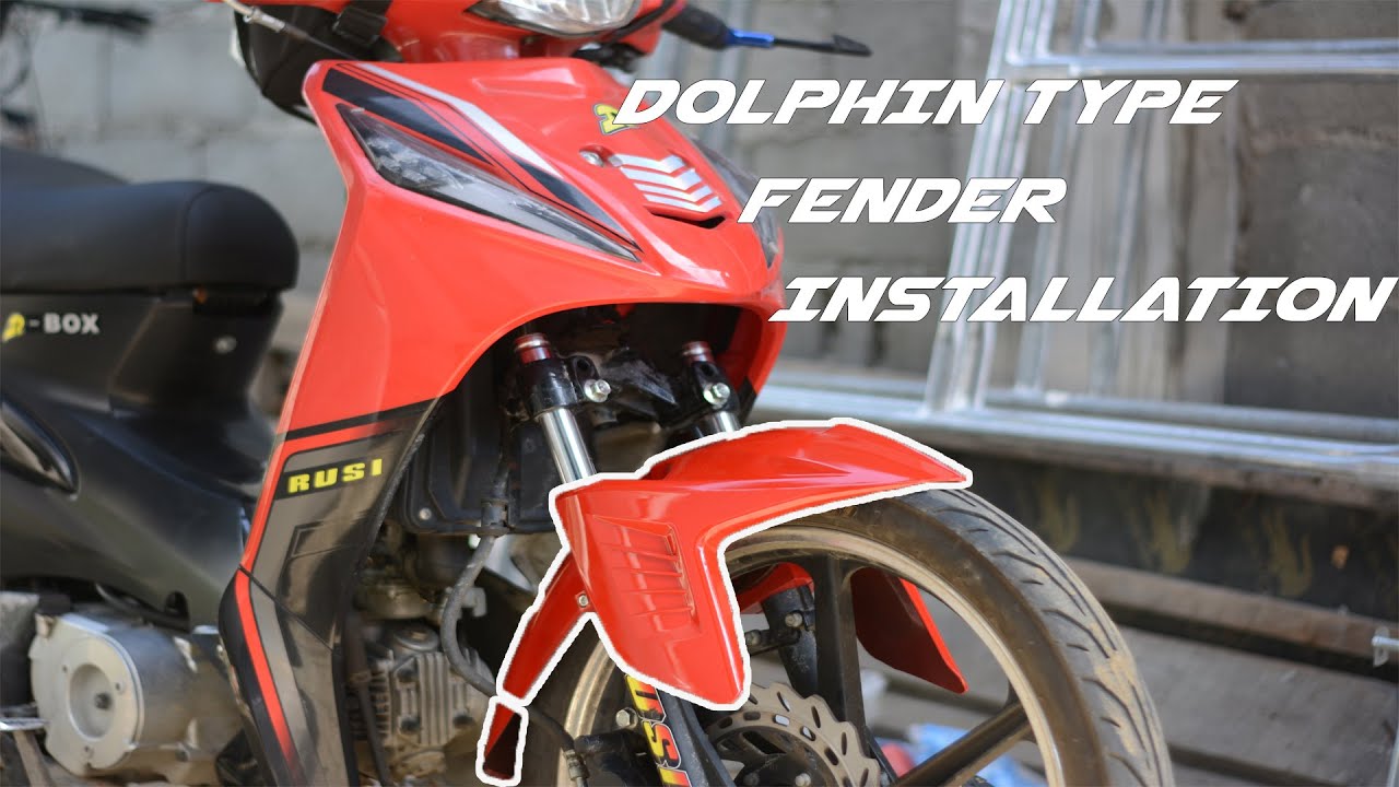 Dolphin Type Fender Installation / Paano maglowered ng front shock ...