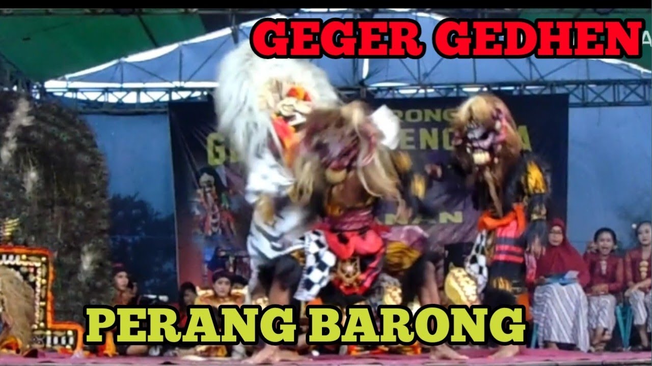 BARONGAN BLORA‼️Perang Buto & Singo Barong Seni Barong GKT - YouTube