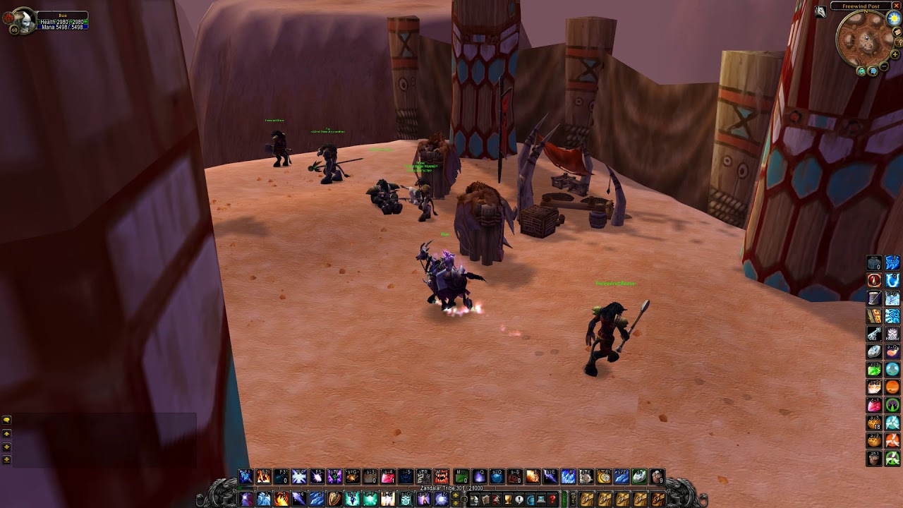 Thousand Neddles (Horde) Flight Master / Wind Rider Location, WoW ...