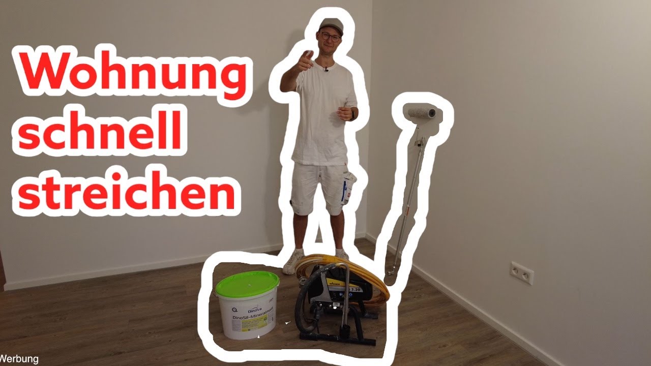 Wohnung schnell streichen mit dem richtigen Werkzeug und der richtigen ...