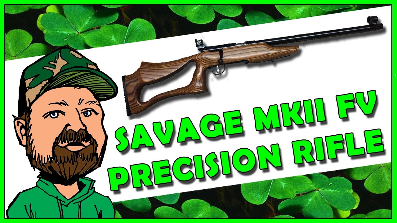 Savage MKII FV .22 Rifle - Precision Match Grade - 3 Position & Light ...