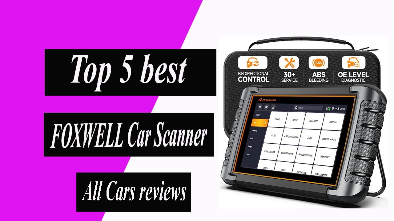 Top 5 best FOXWELL Car Scanner for All Cars reviews - YouTube