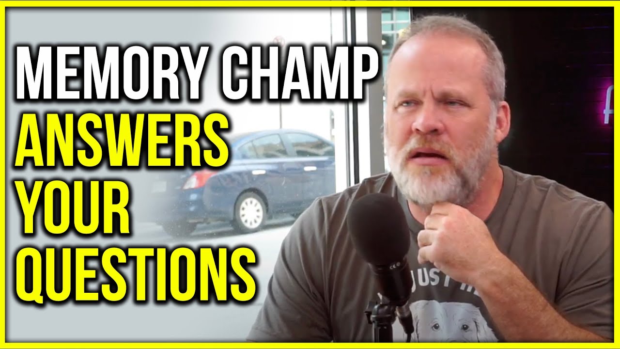 Memory Champ Answers BIGGEST Questions About MEMORY that You Need to ...