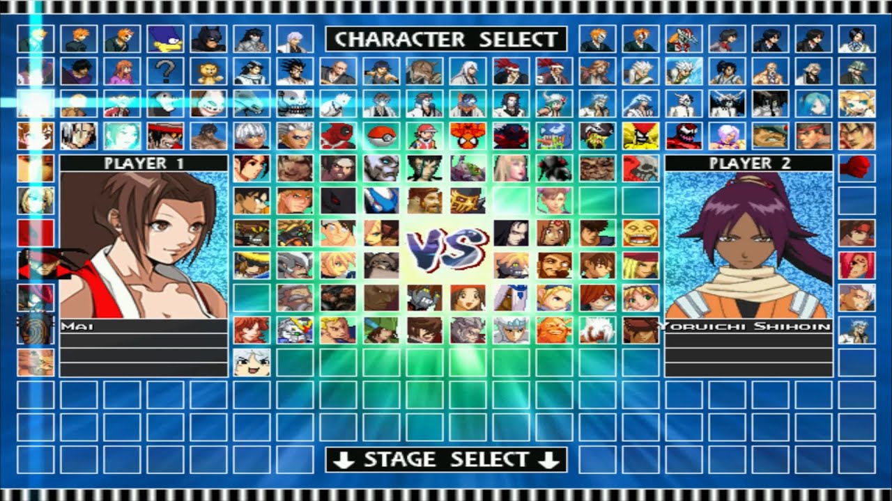 Crusade 0.9 PC Mugen + Character Selection Screen - Gameplay - YouTube