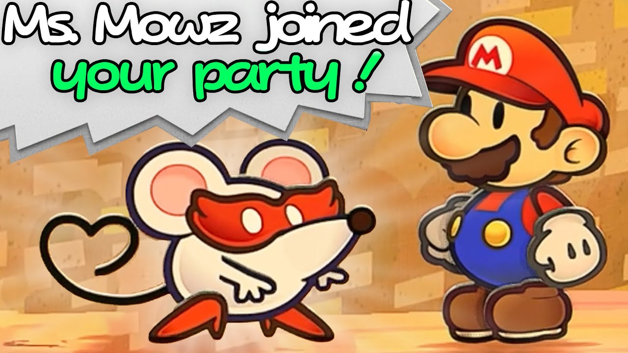 How to Get Ms. Mowz in Paper Mario: The Thousand-Year Door (Guide ...
