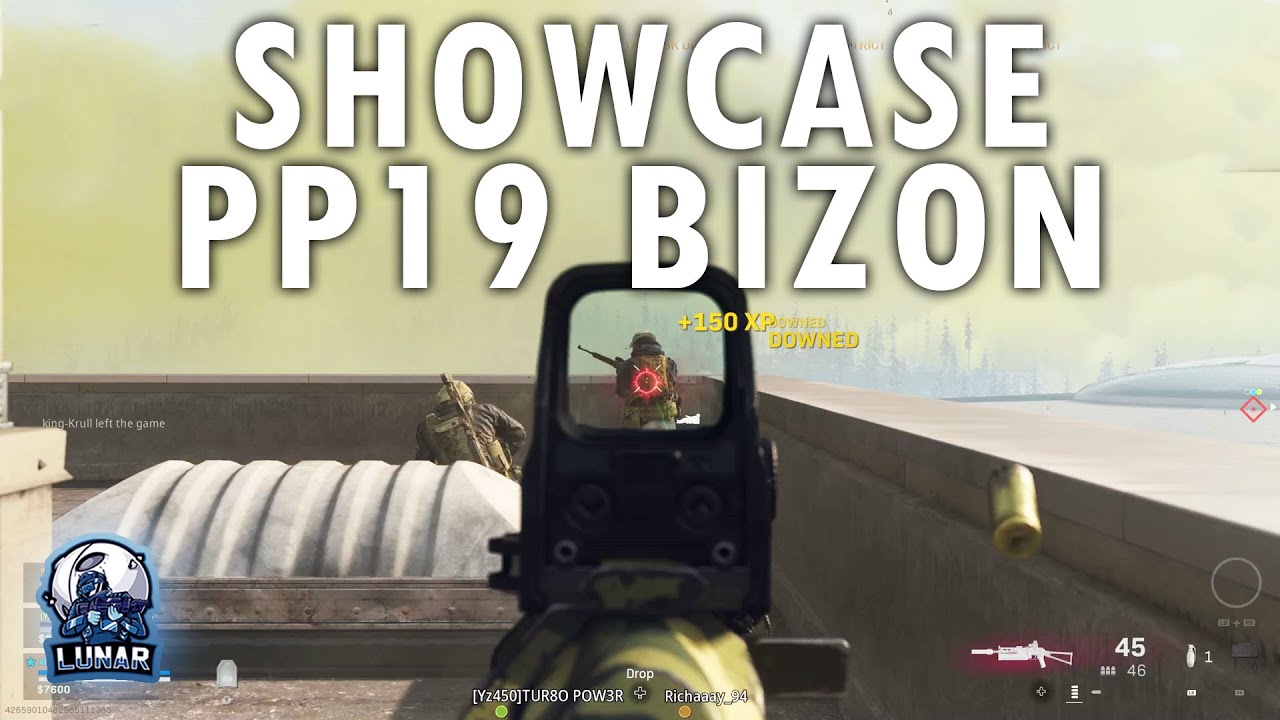 Modern Warfare Warzone PP19 Bizon SMG Gameplay Showcase (Best Weapon ...