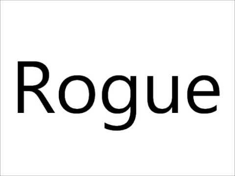 How to Pronounce Rogue - YouTube