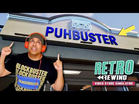 I OPENED MY OWN VIDEO RENTAL STORE!!