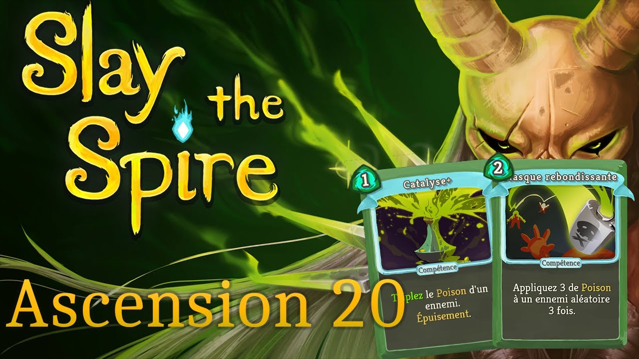 Un classique, de la silencieuse, le deck POISON ! Slay the Spire ascension 20 ! - YouTube