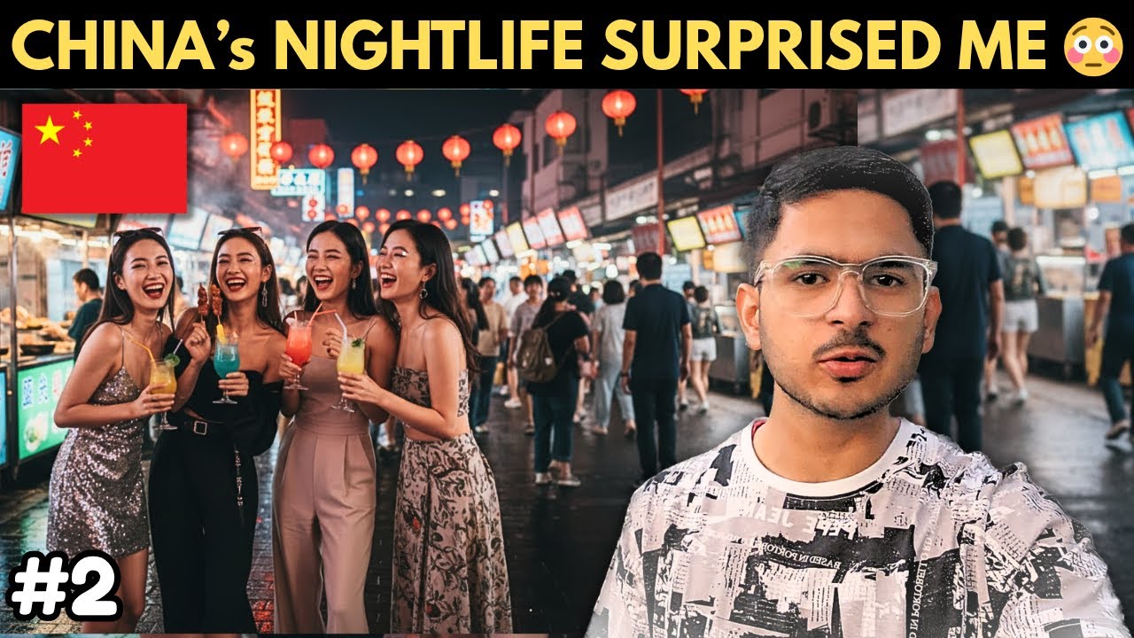INSANE Beijing NIGHTLIFE 🇨🇳 | Indian Exploring Shichahai Streets at ...