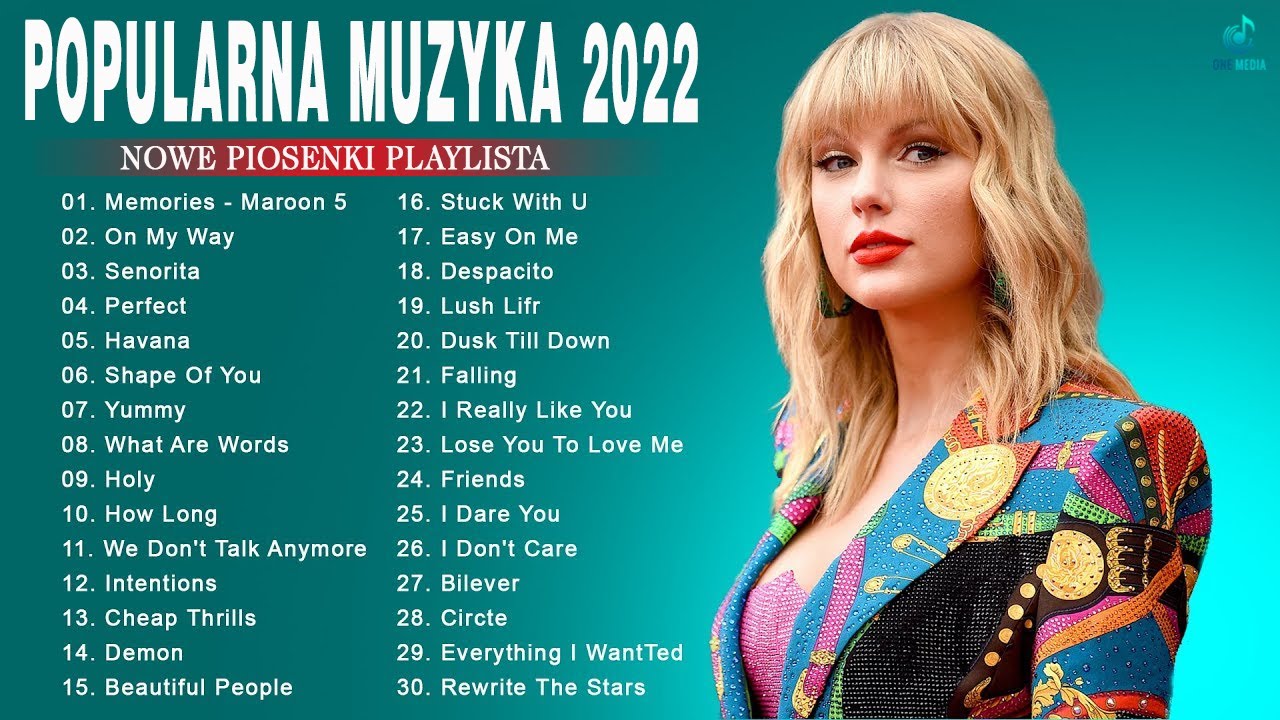 Najlepsza Muzyka Pop 2022 Składanka || Piosenki Angielskie 2022 || Hity ...