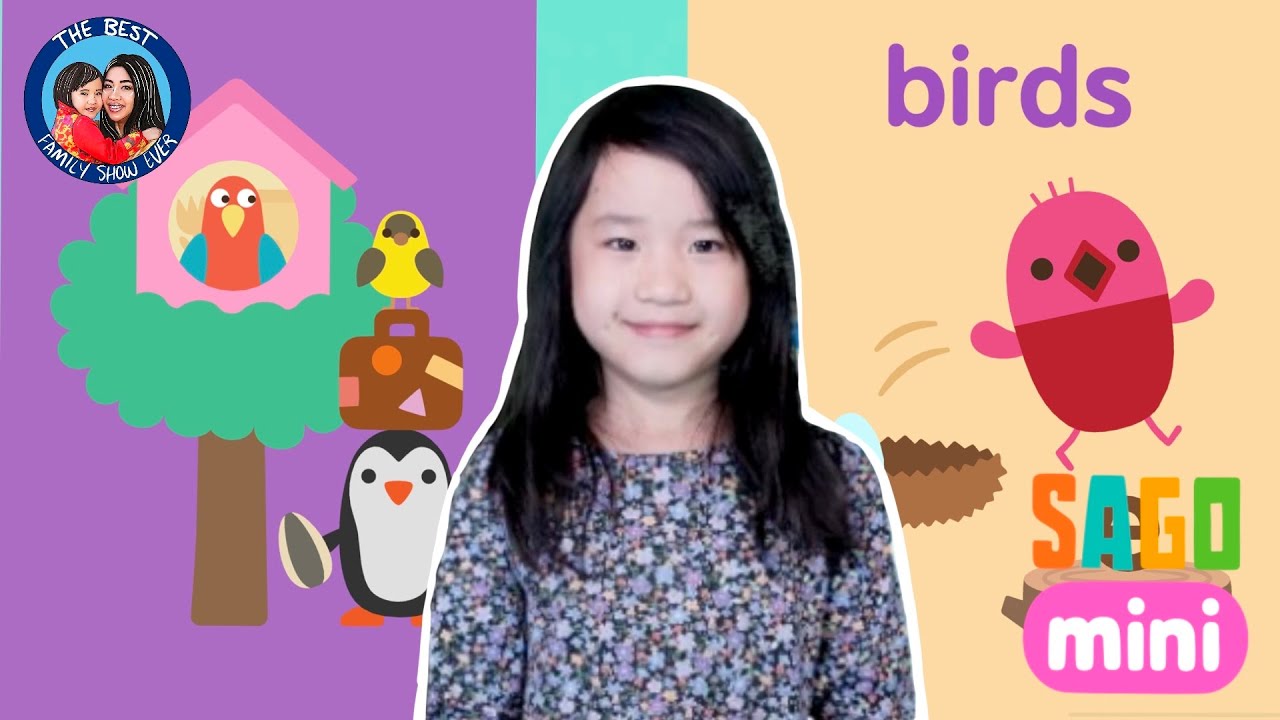 Sago Mini School Birds | Learning all about birds with Ella and Mommy ...