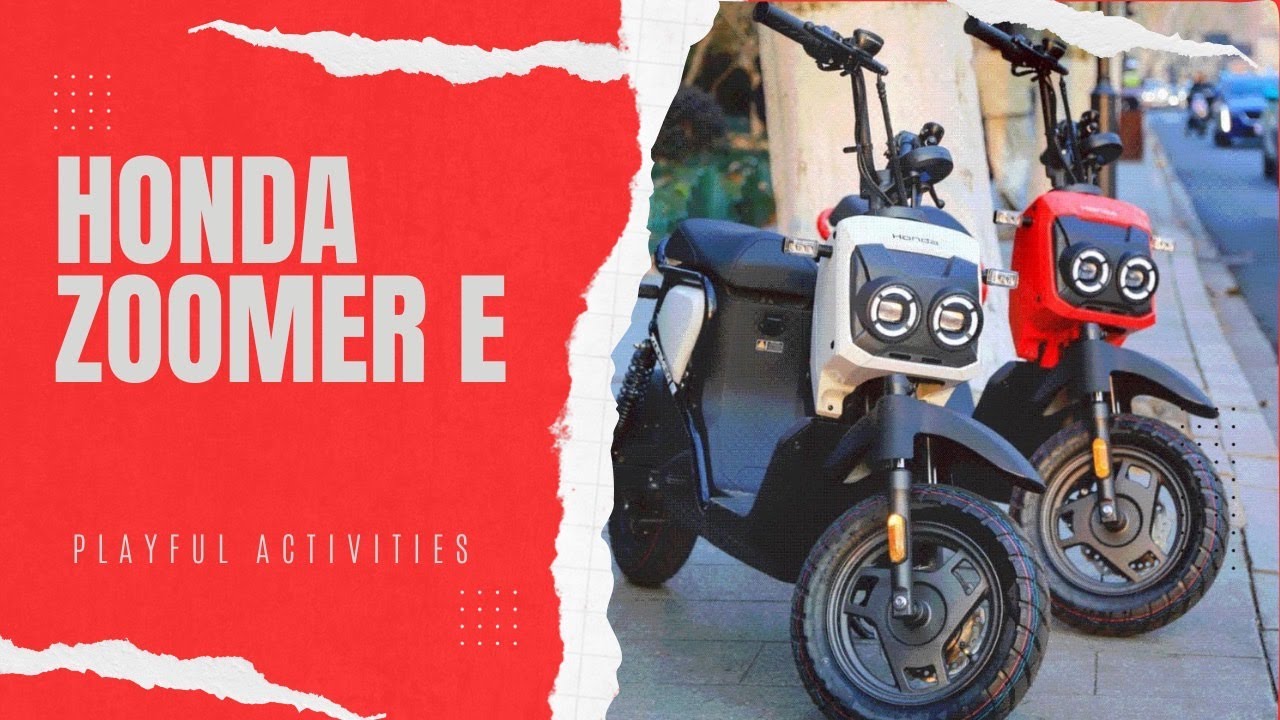 Honda Zoomer e: Playful Activities ขับขี่สนุกไปกับ Zoomer e แบบไม่ใช้ ...