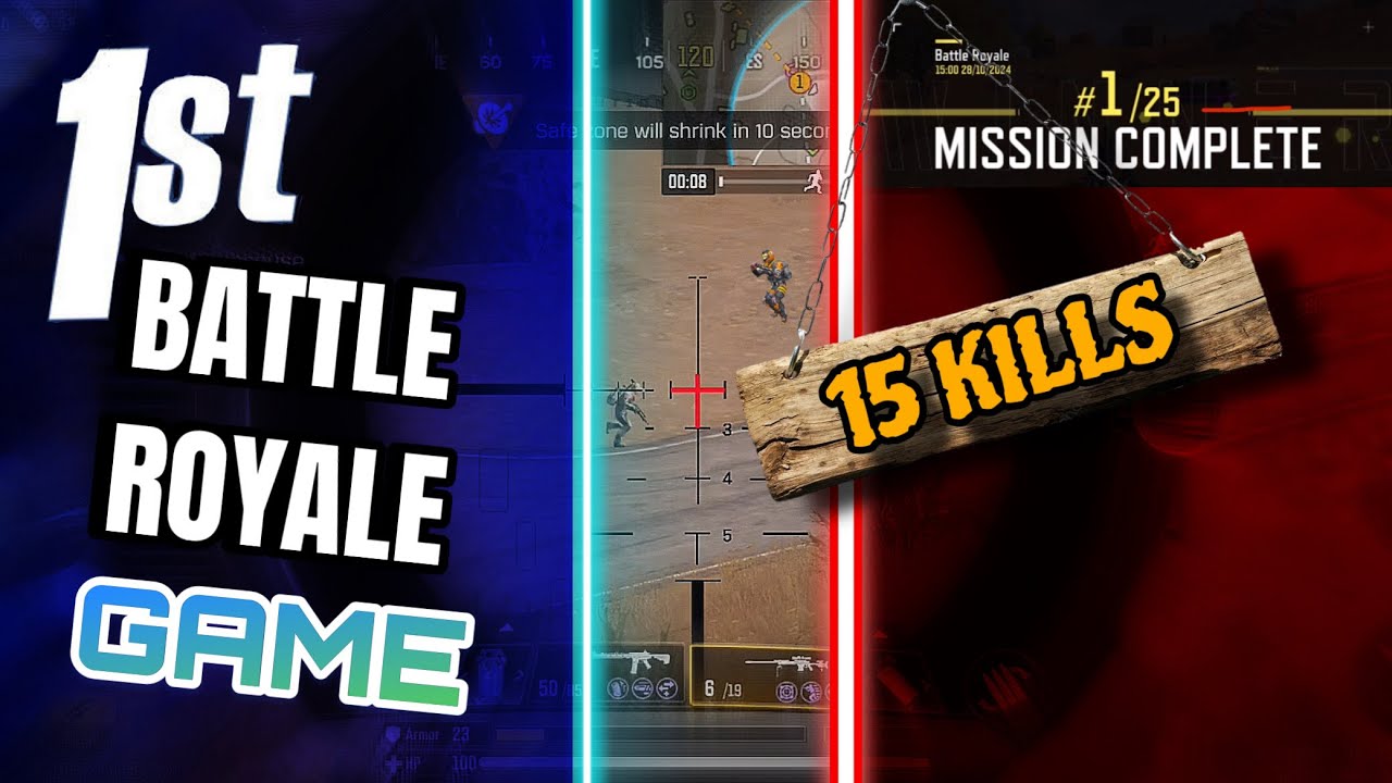 First Time Playing CODM Battle Royale – 15 Kills and Winner! - YouTube