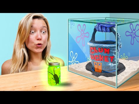 I Built the SpongeBob Chum Bucket IRL