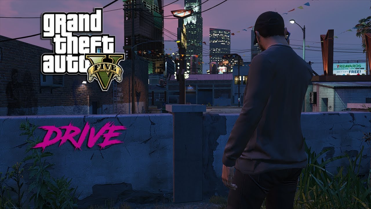 DRIVE, MOVIE INSPIRED MISSION! (GTA 5 PC MODS) - YouTube