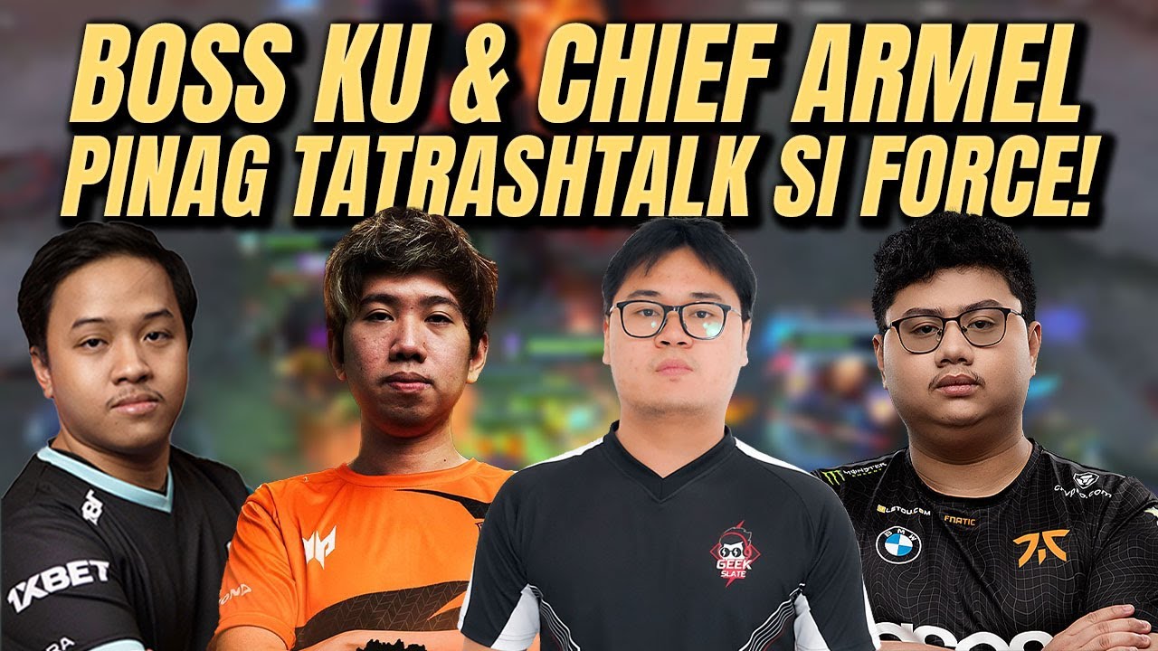 BOSS KU & CHIEF ARMEL PINAG TTRASHTALK SI FORCE SA DISCORD! - YouTube