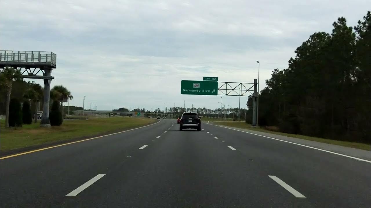 First Coast Expressway (FL 23 Exits 46 to 37) southbound - YouTube