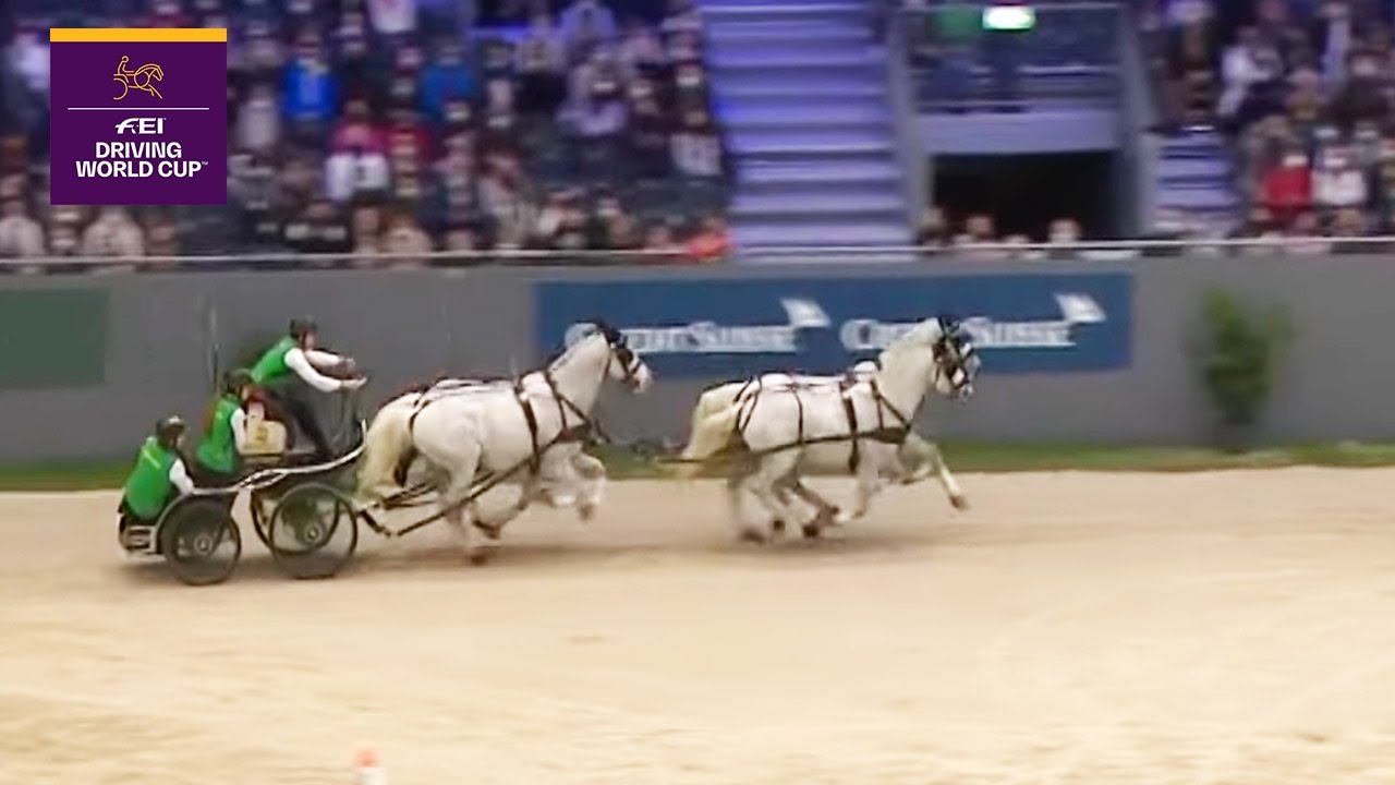 Bram unbeatable! | FEI Driving World Cup™ Geneva - YouTube