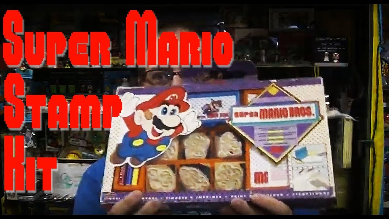 Super Mario Stamps Kit - YouTube