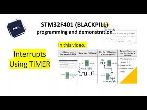 STM32 Blackpill || Interrupts using Timers || cubeide || just for beginners :) - YouTube