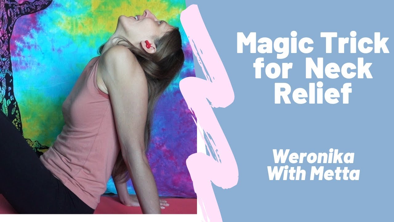 'Magic' Trick for Neck Relief - YouTube