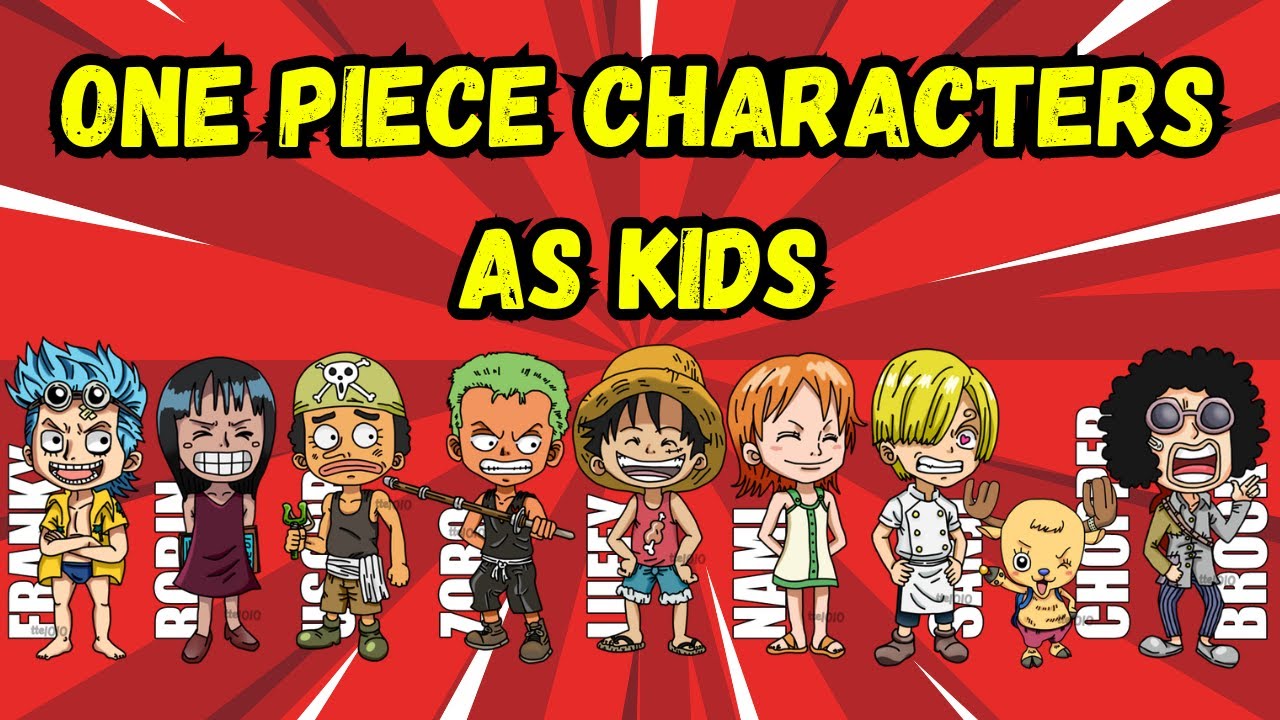 ONE PIECE CHARACTERS AS KIDS #onepiece #kids #viralvideo - YouTube