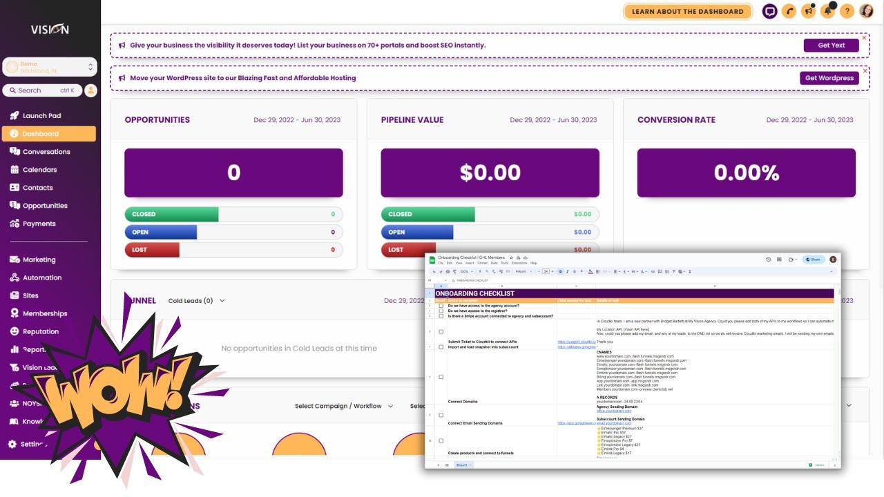 Complete "Done For You" Go High Level Setup 💥FREE💥 - YouTube