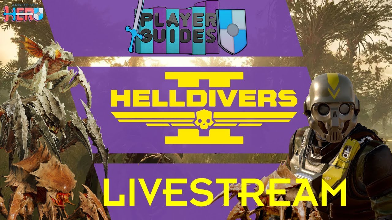 Helldivers 2: You're Turing Me On! Livestream - YouTube