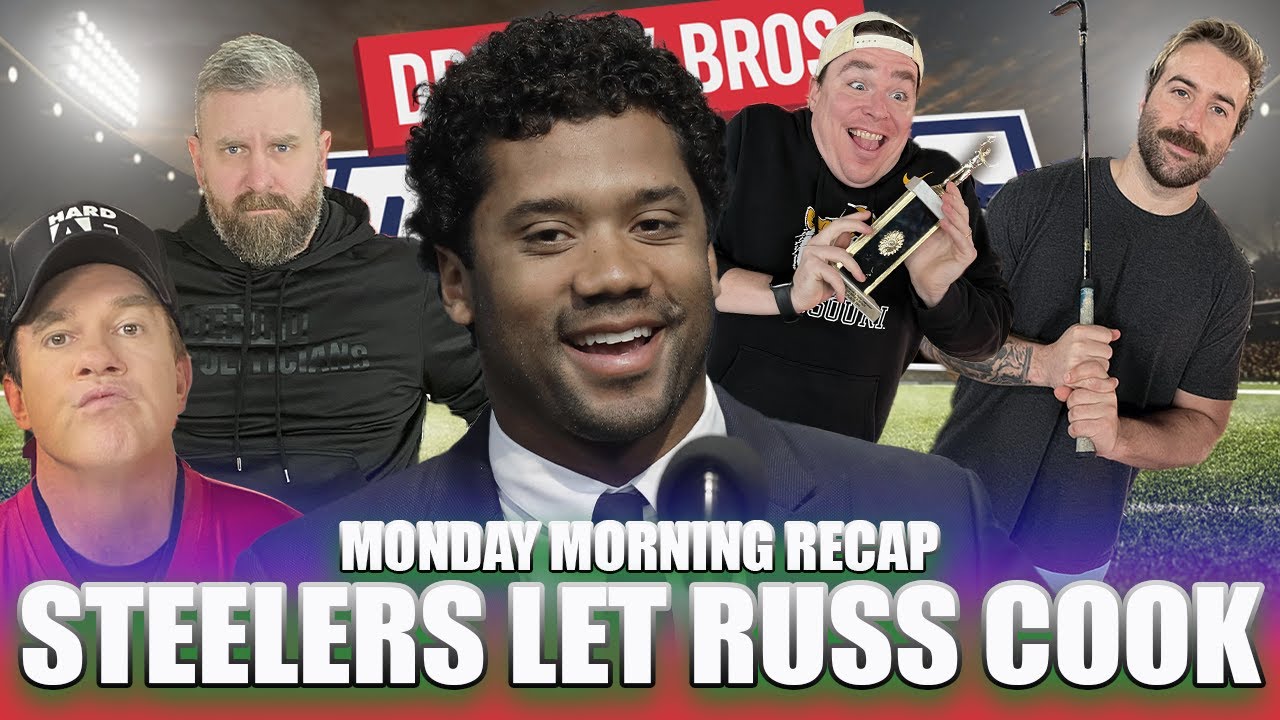 Monday Morning Recap Steelers Let Russ Cook - Drinkin' Bros Sports 294 ...