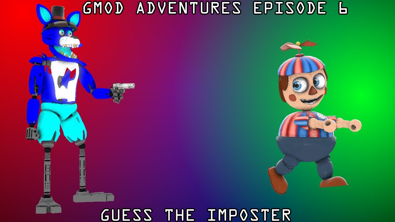 GMOD ADVENTURES EPISODE 6 GUESS THE IMPOSTER - YouTube