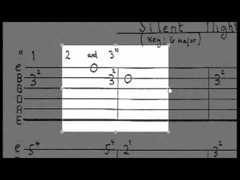 Tablature Explained (Silent Night) - YouTube