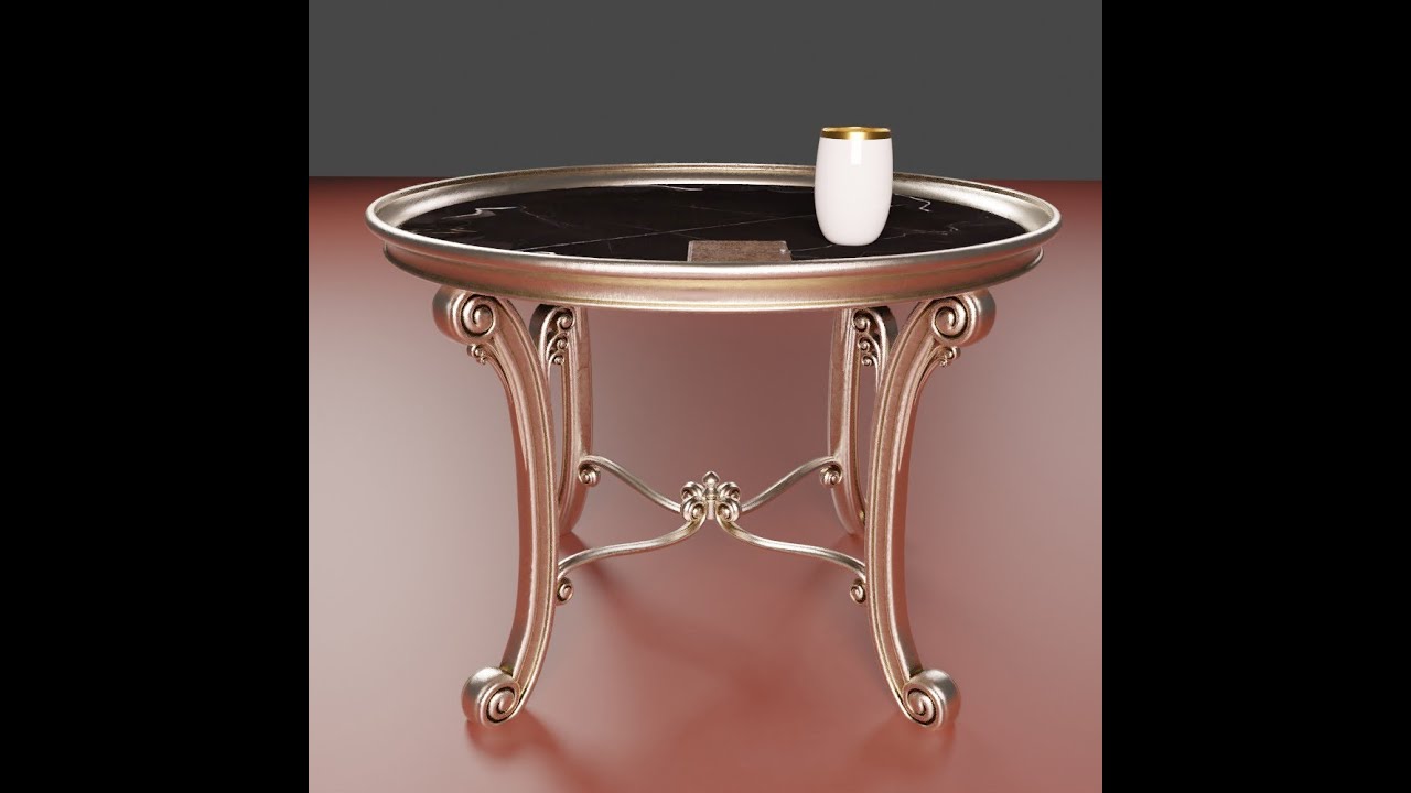 blender 4 furniture spiral easy - YouTube