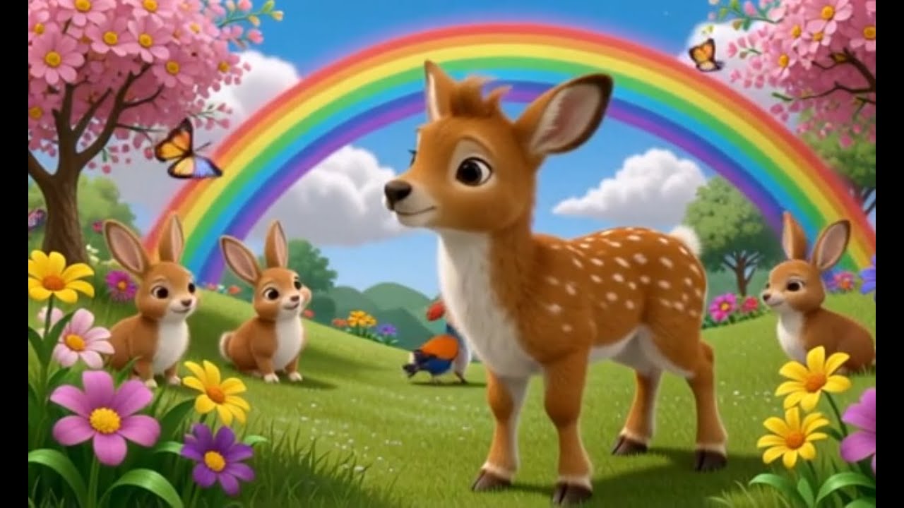 Fawn on the Lawn Song 🦌🌱 | Fun Kids Dance & Sing-Along Nursery Rhyme ...