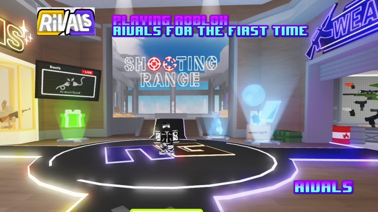 Playing ROBLOX RIVALS For The First Time! - YouTube