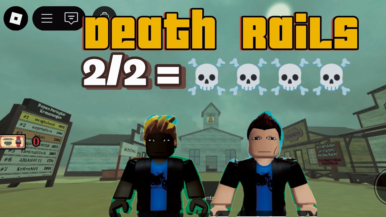 Roblox Death Rails (Open Mabar) - YouTube