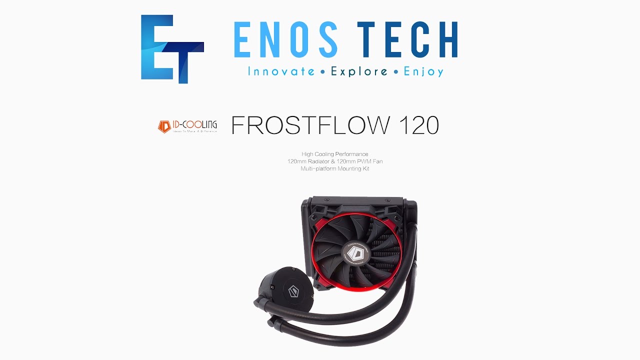 ID-Cooling Frostflow 120 Unboxing - YouTube