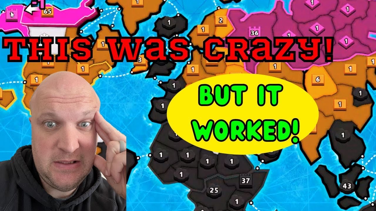 When the Crazy Play Pays-Off! Risk Global Domination! - YouTube